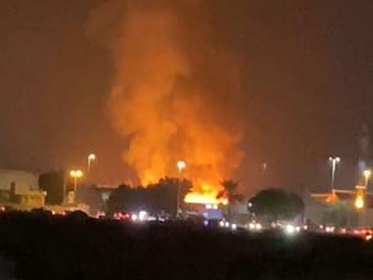 Video: 44 workers rescued from fire in Ras Al Khaimah accommodation