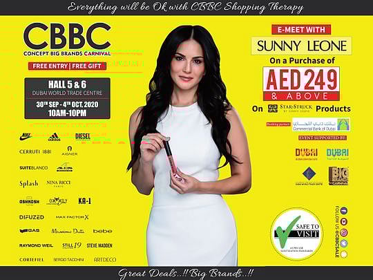 Meet Sunny Leone while shopping at CBBC
