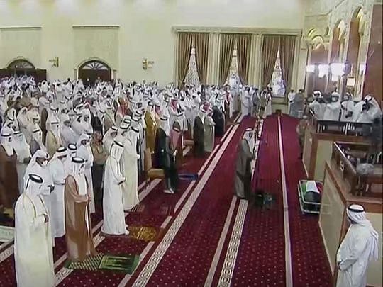 UAE's Deputy Prime Minister Sheikh Saif in Kuwait to condole passing of ...