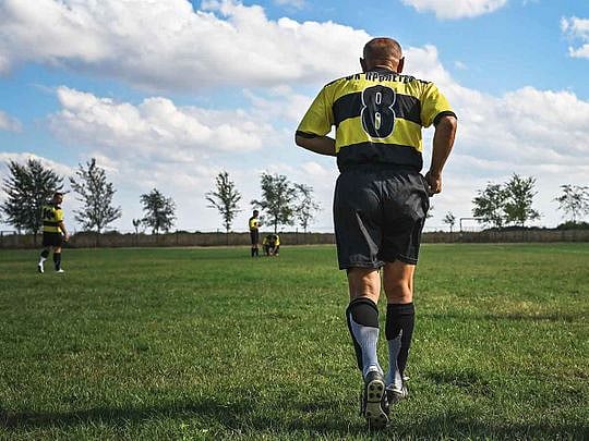 67-year-old Serbian pensioner can't kick football habit