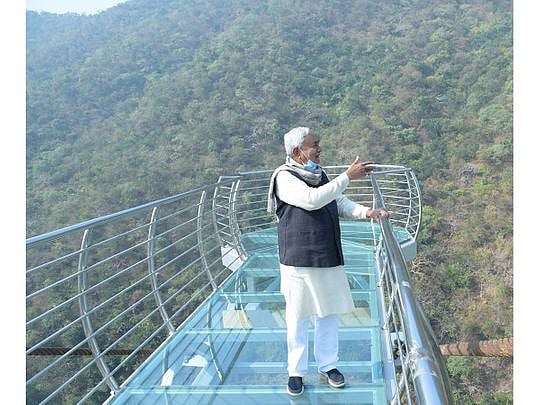 India’s first glass bridge to open soon