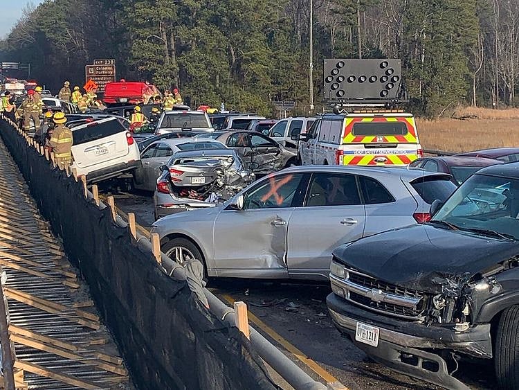 Biggest Car Crash In The World