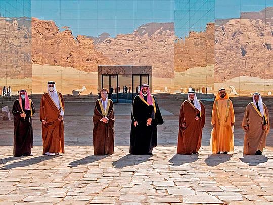 Photos: Gulf leaders attend the 41st GCC summit in AlUla