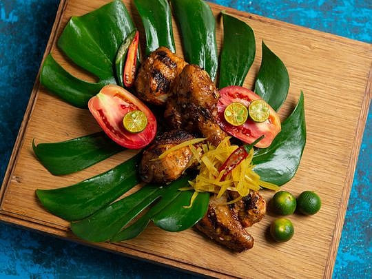 Inasal Na Manok or Filipino grilled chicken