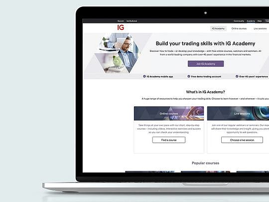 IG forex trading UAE