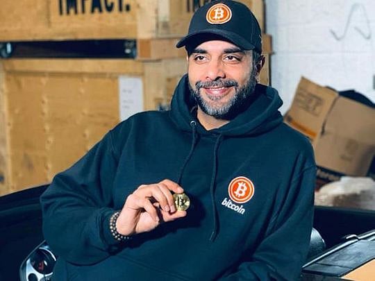 Dubai-based investor Khurram Shroff is betting big on Bitcoin ...