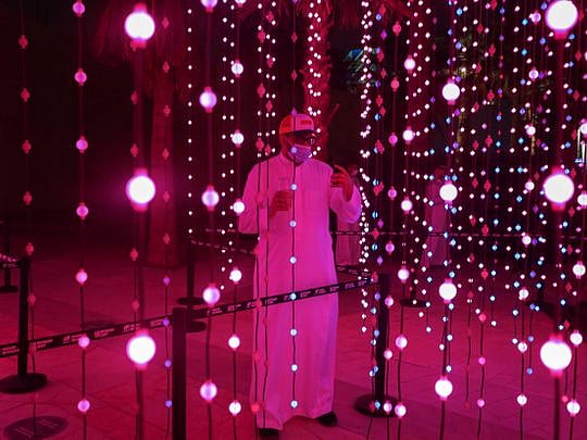 Photos: Noor Riyadh light installation festival lights up the Saudi capital