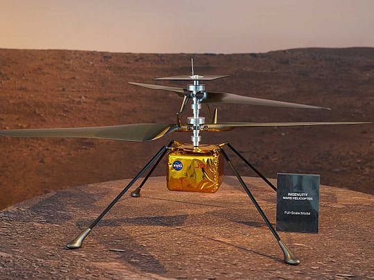 NASA regains contact with mini-helicopter on Mars