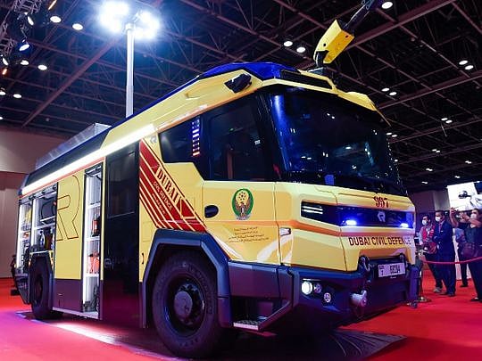 Dubai launches Middle East's first electric fire engine