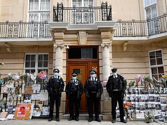 Britain slams ‘bullying’ Myanmar over London embassy standoff