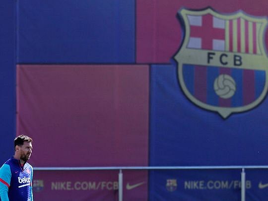 Has Lionel Messi then played his last game for Barcelona?