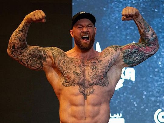 Boxing in UAE: Thor Bjornsson tips the scales in his favour ahead of ...