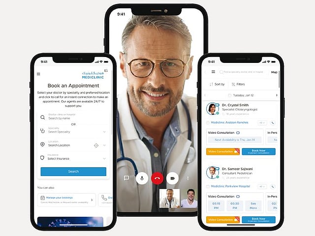 Mediclinic Middle East launches online booking app and telemedicine portal
