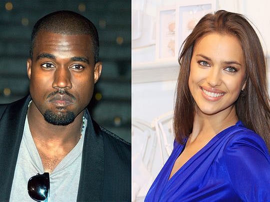 Rapper Kanye West and model Irina Shayk spark dating rumours