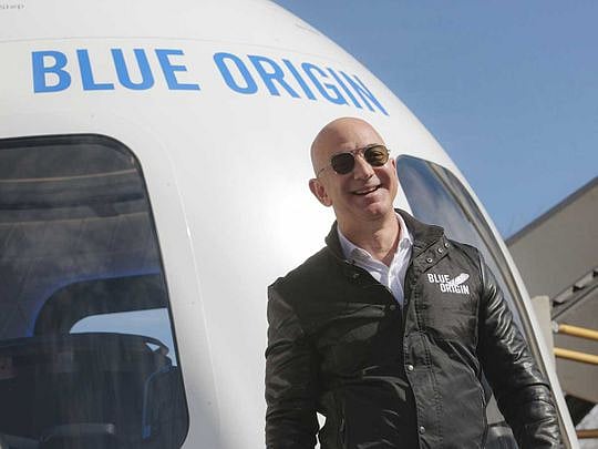 Bezos' Blue origin suffers fiery setback building new rocket