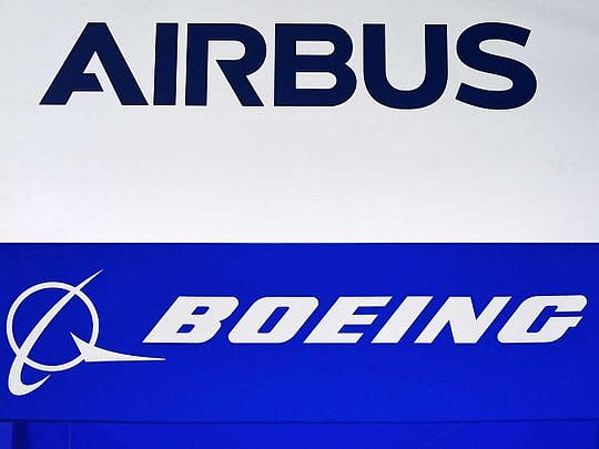Boeing shares jump most in 40 years as Airbus retains the crown