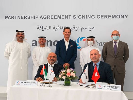 Acino and Pharmax collaborate to align with UAE’s strategy to become a ...