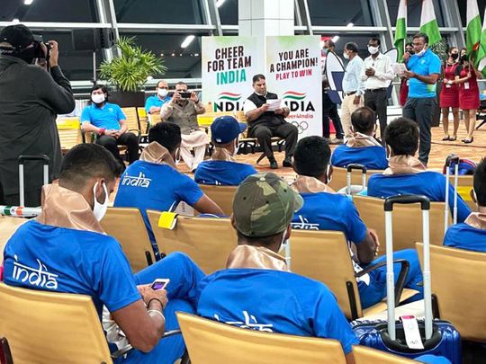 Photos: Tokyo Olympics 2020 - India contingent flies into Japan