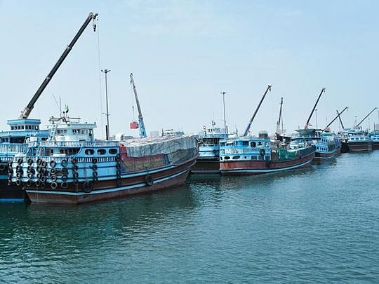 Dubai’s wooden dhows fuel export flows
