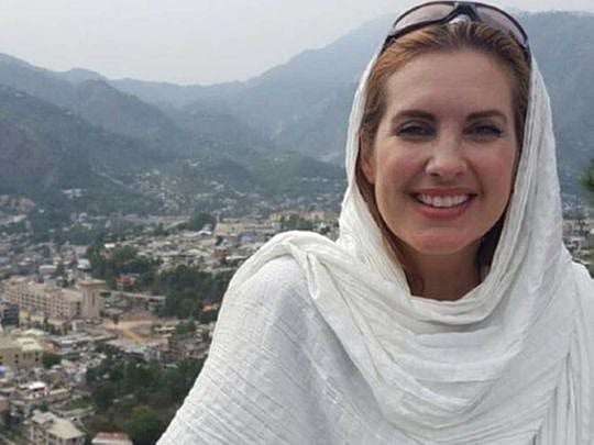 US blogger Cynthia Ritchie who accused PPP leaders of sexual harassment ...