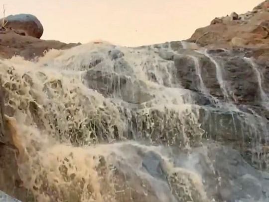 Watch: Saudi Arabia’s Mecca sees spectacular waterfall