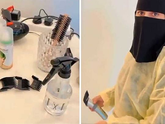 Watch: Saudi Arabia’s first ever female barber