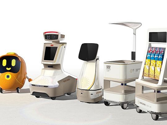 Meet the robots that will guide your way at Expo 2020