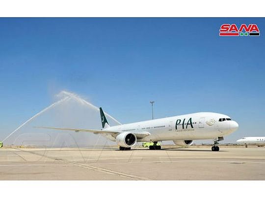 Pakistan, Syria resume air links after 20 years