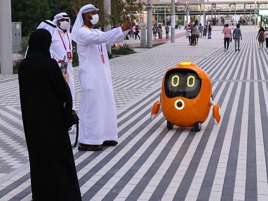 Have you spotted these robots around Expo 2020 Dubai?