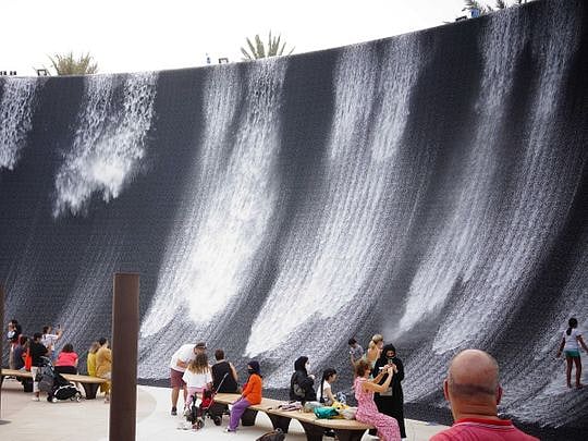 See the Water Feature at Expo 2020 Dubai