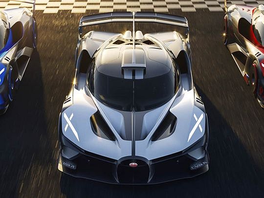 French luxury car Bugatti's Bolide is an abundance of virtues