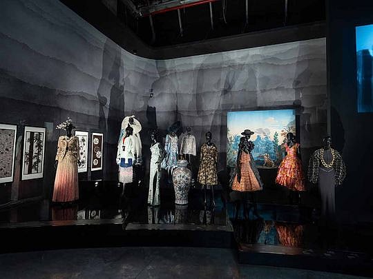 Christian Dior displays new line up in Qatar