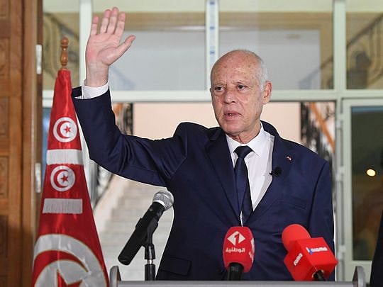 Tunisia president Kais Saied dissolves parliament