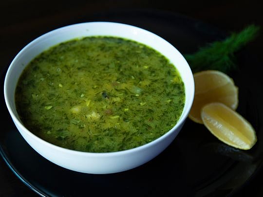 A hearty Parsi soup - Oash-e-Berenj