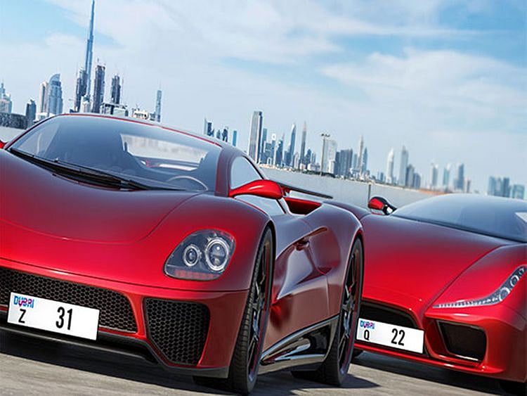Dubai's latest car plate auction features bids up to Dh140,000 - here’s ...