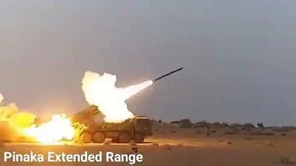 India successfully tests multi-barrel rocket launcher system Pinaka-ER