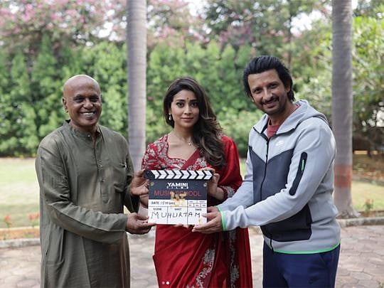 Shriya Saran, Sharman Joshi’s ‘Music School’ wraps up second schedule