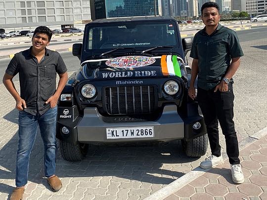 Former Indian expat truck drivers’ sons embark on globetrotting trip ...