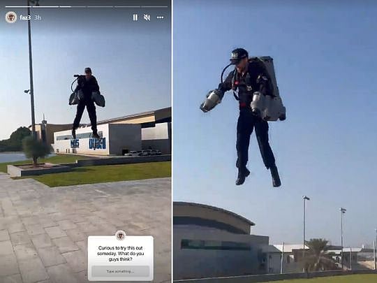 Watch: ‘Curious to try this out,’ says Sheikh Hamdan, shares video of ...