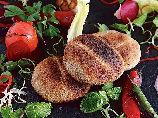 Kibbeh meshwi (grilled mince dumplings)