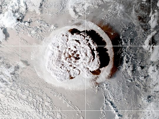 Tsunami warning for US West Coast, flooding in Hawaii after Tonga eruption