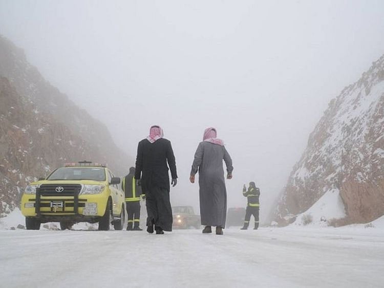 Saudi Arabia Faces Intense Cold Wave: Temperatures Plummet to Freezing ...
