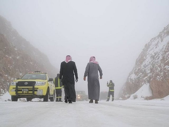 Saudi Arabia Faces Intense Cold Wave: Temperatures Plummet to Freezing ...
