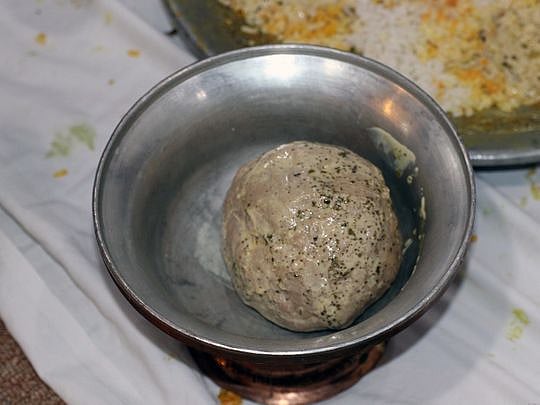 Classic Kashmiri Goshtaba recipe from a waza