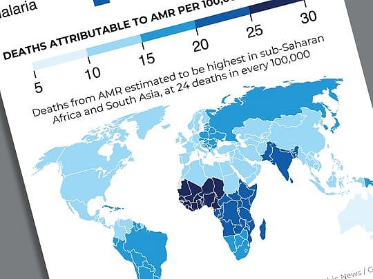 Superbugs a leading cause of death