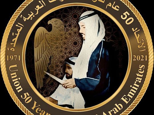 Abu Dhabi Arts Society introduces UAE Golden Jubilee commemorative coin