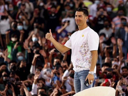 Photos: Cristiano Ronaldo at Expo 2020 Dubai