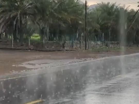 Rain in Abu Dhabi, Al Ain, Dubai's Hatta, Sharjah's Khorfakkan, Ras Al ...