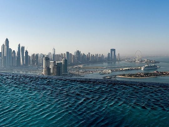 This is the world’s highest 360° infinity Pool | Aura Sky Pool Dubai