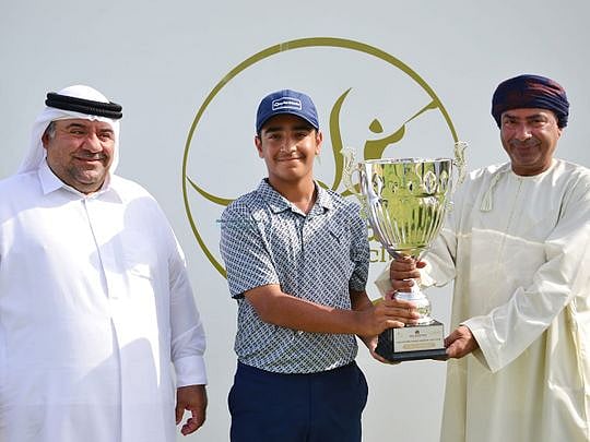 Jordan’s Mousa Shana’ah claims Oman International Amateur Golf Tour ...
